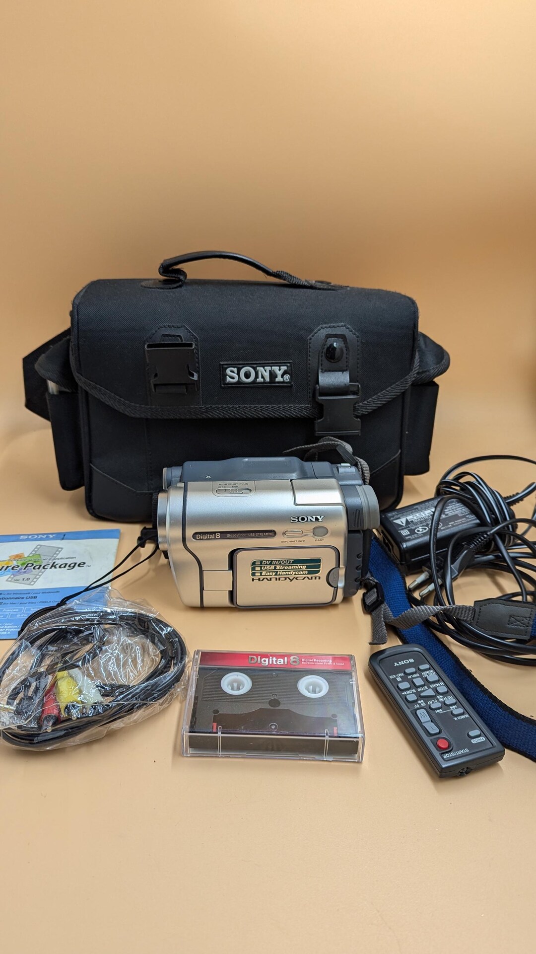 Sony Handycam DCR-TRV 260 Digital 8 Steady Shot USB /vintage Handycam ...