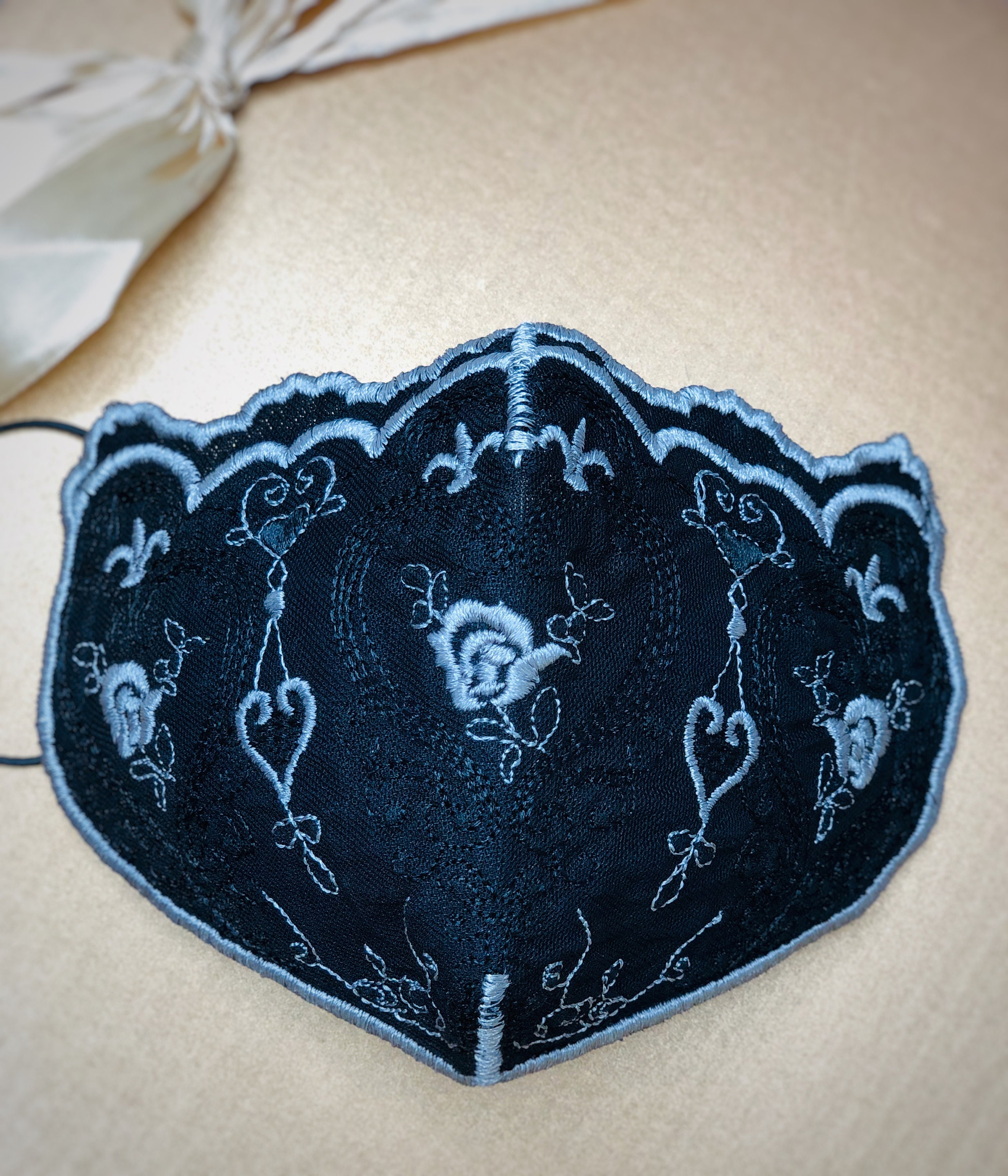 Lace Face Mask for Womens. Reusable Masks/Designer | Etsy