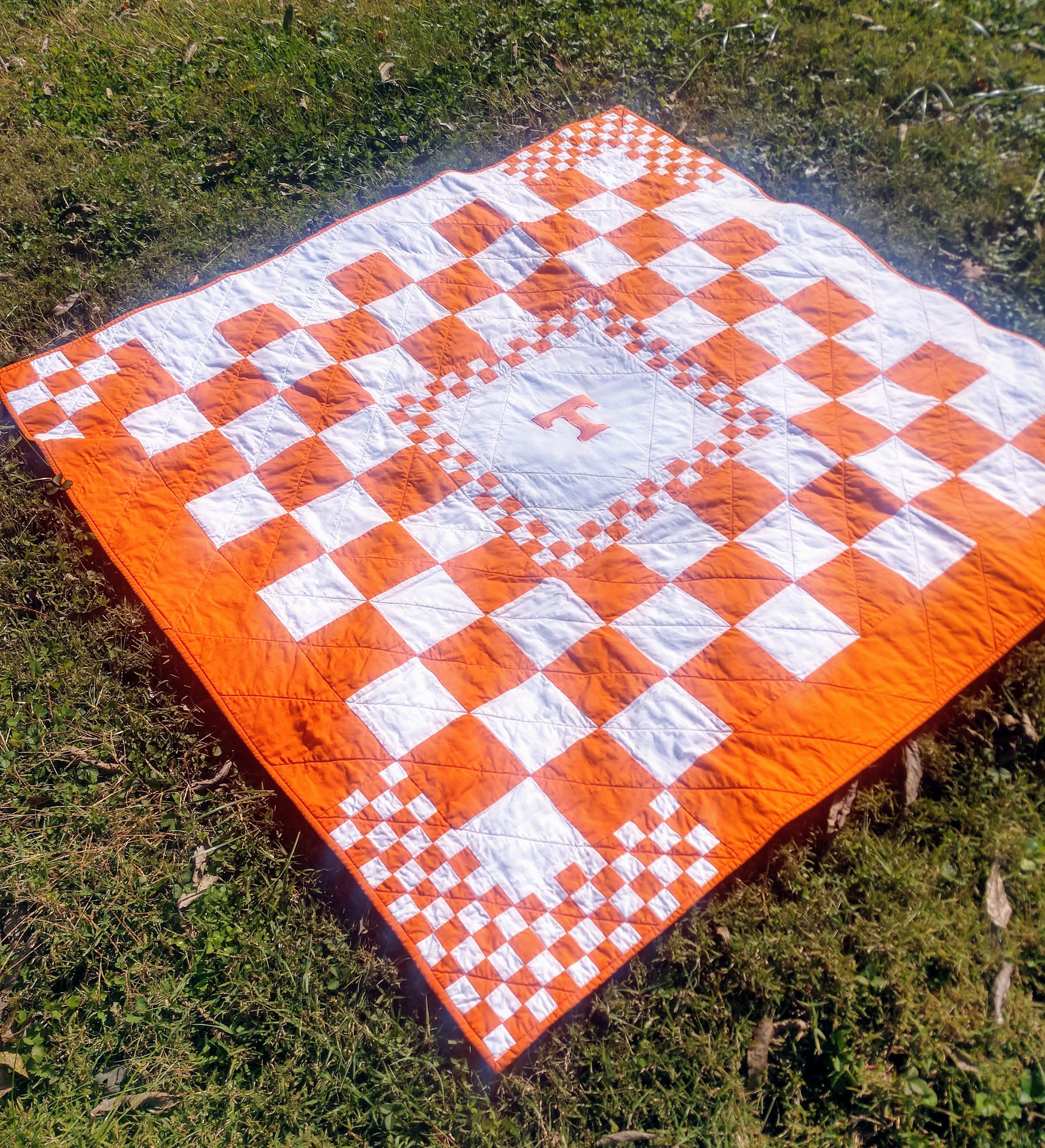 Pattern for University of Tennessee Checkerboard Quilt - Etsy