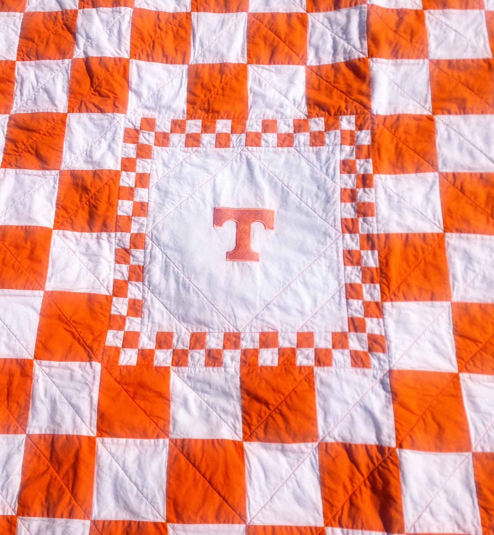 Pattern for University of Tennessee Checkerboard Quilt - Etsy