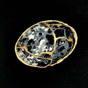 Kintsugi Egg, Custom-created Gift of Encouragement, Sympathy, and ...
