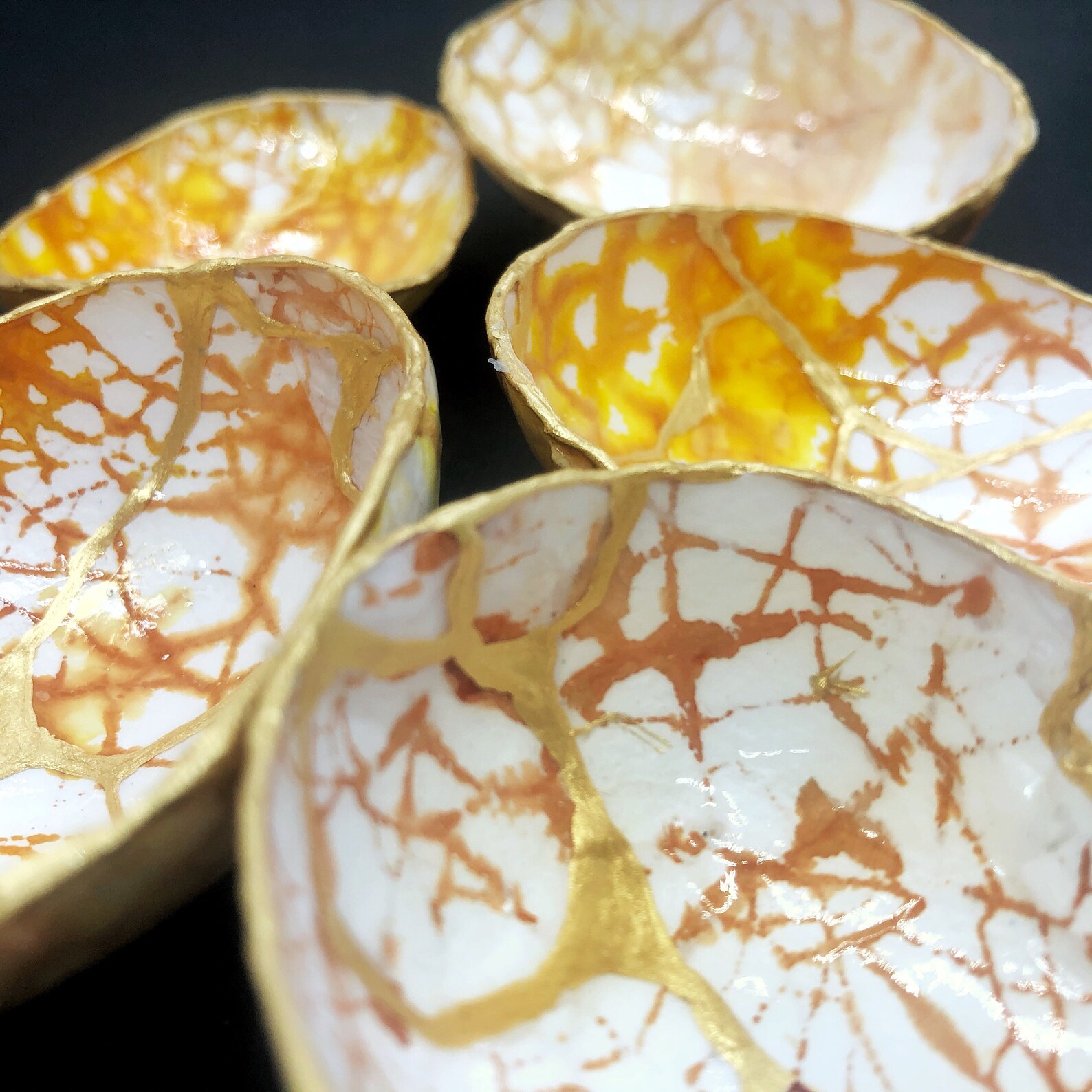 Kintsugi Egg Custom-created Gift of Encouragement Love - Etsy
