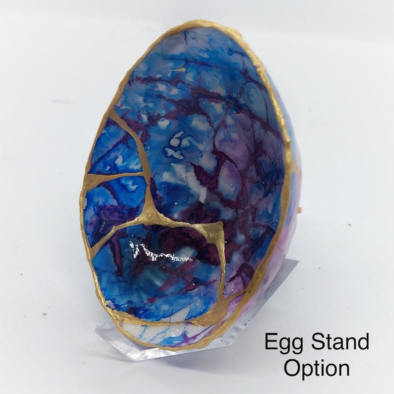 Kintsugi Egg Custom-created Gift of Encouragement Love - Etsy