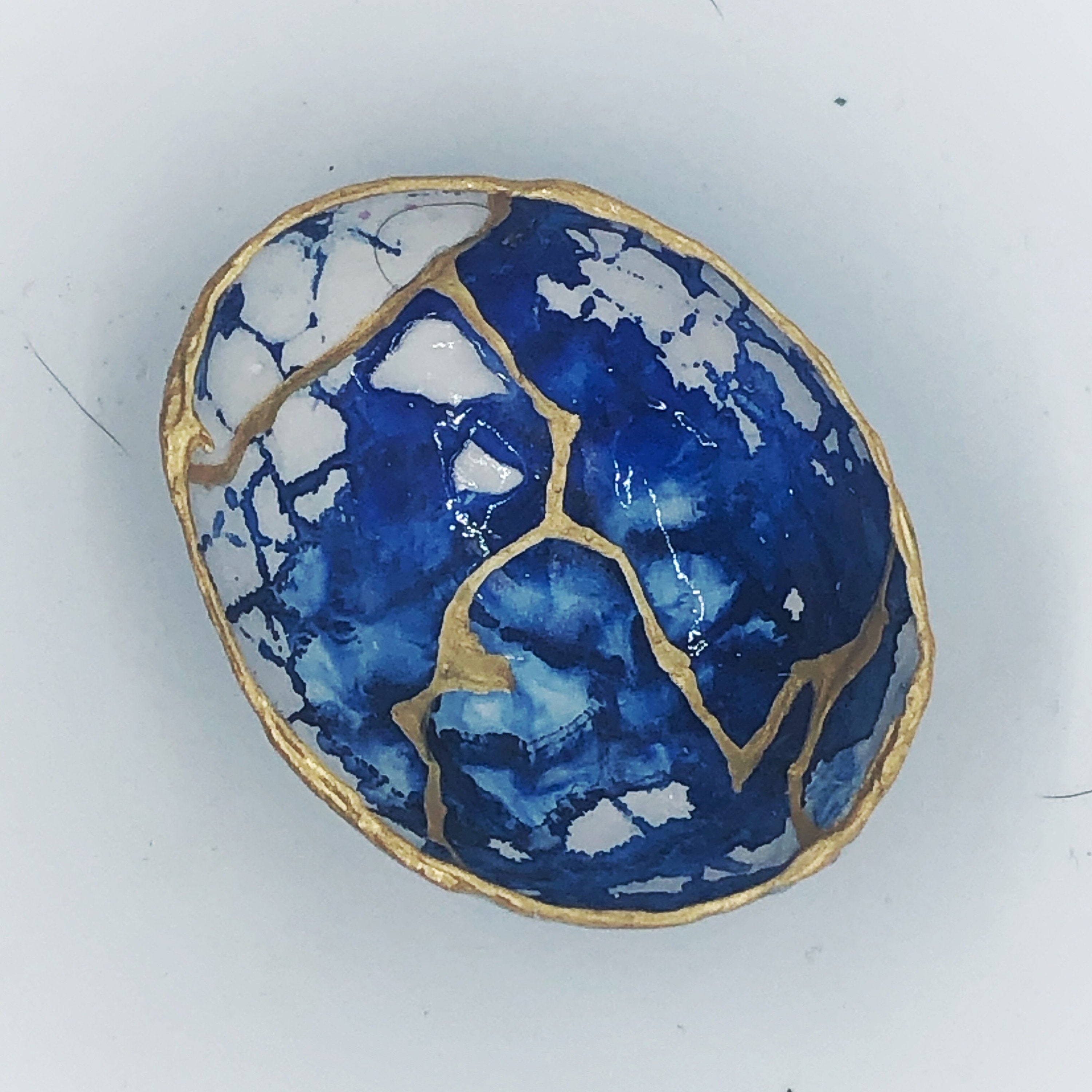 Kintsugi Egg custom-created gift of encouragement love | Etsy
