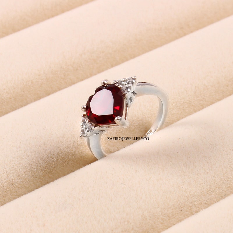 Heart Cut Ring - Etsy