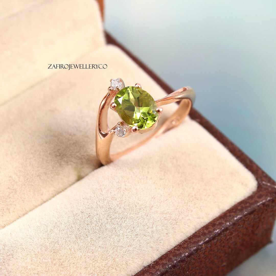 Natural Peridot, Peridot Ring, Unique Ring, High Quality Peridot ...