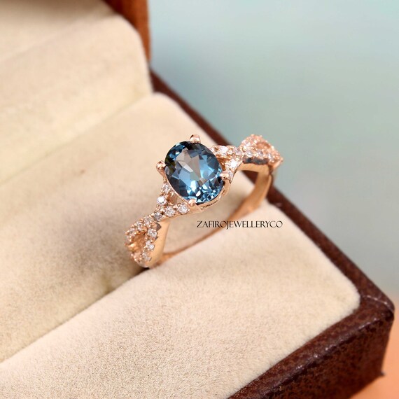 December Birthstone Engagement Rings