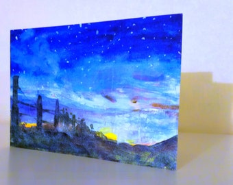 Sunrise Greeting Card | Etsy