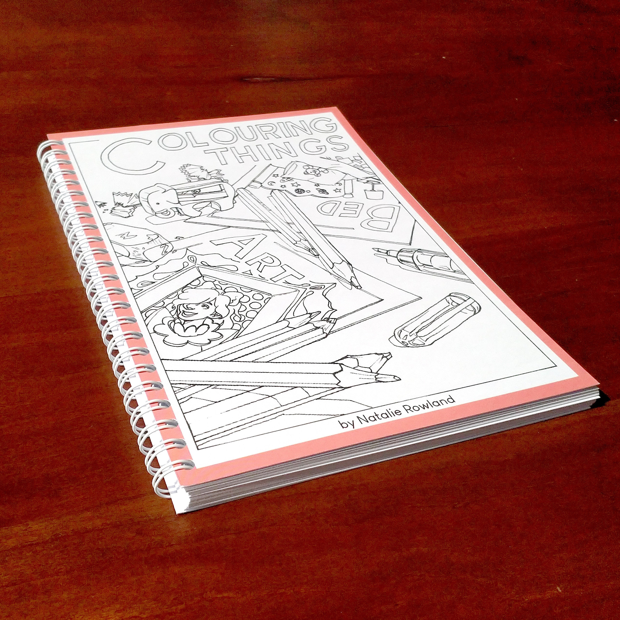 Colouring Things - Colouring Book for All Ages! - Etsy