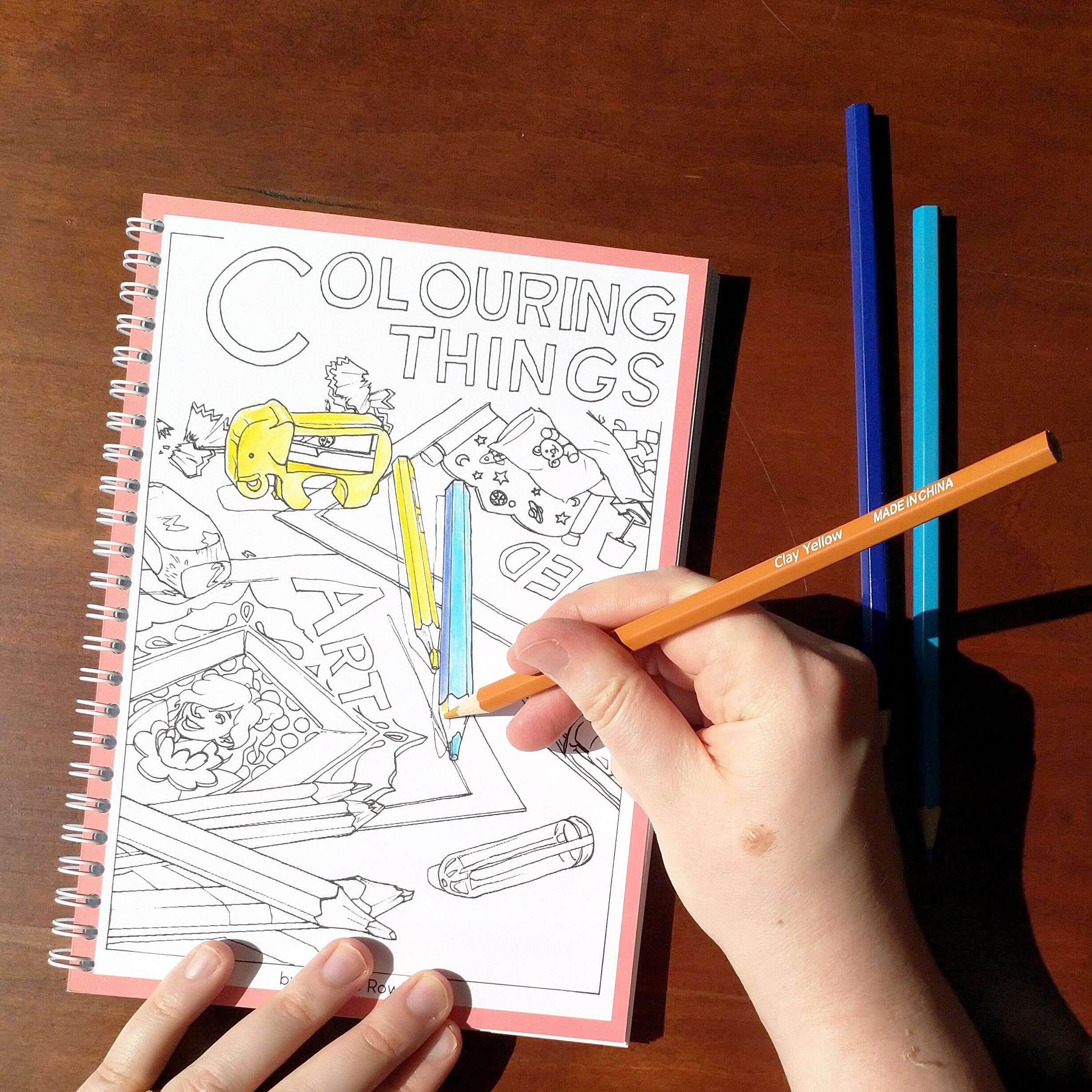Colouring Things - Colouring Book for All Ages! - Etsy