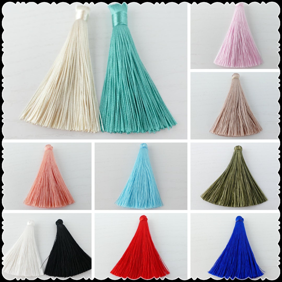Tassel XXL in Silky Quality Different Colors - Etsy UK