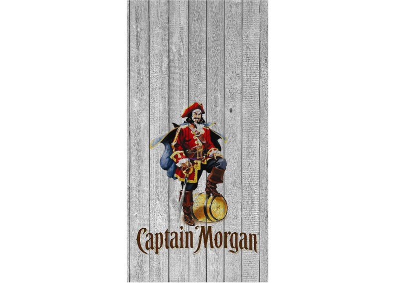 Cornhole Wrap Captain Morgan Wood - Etsy UK