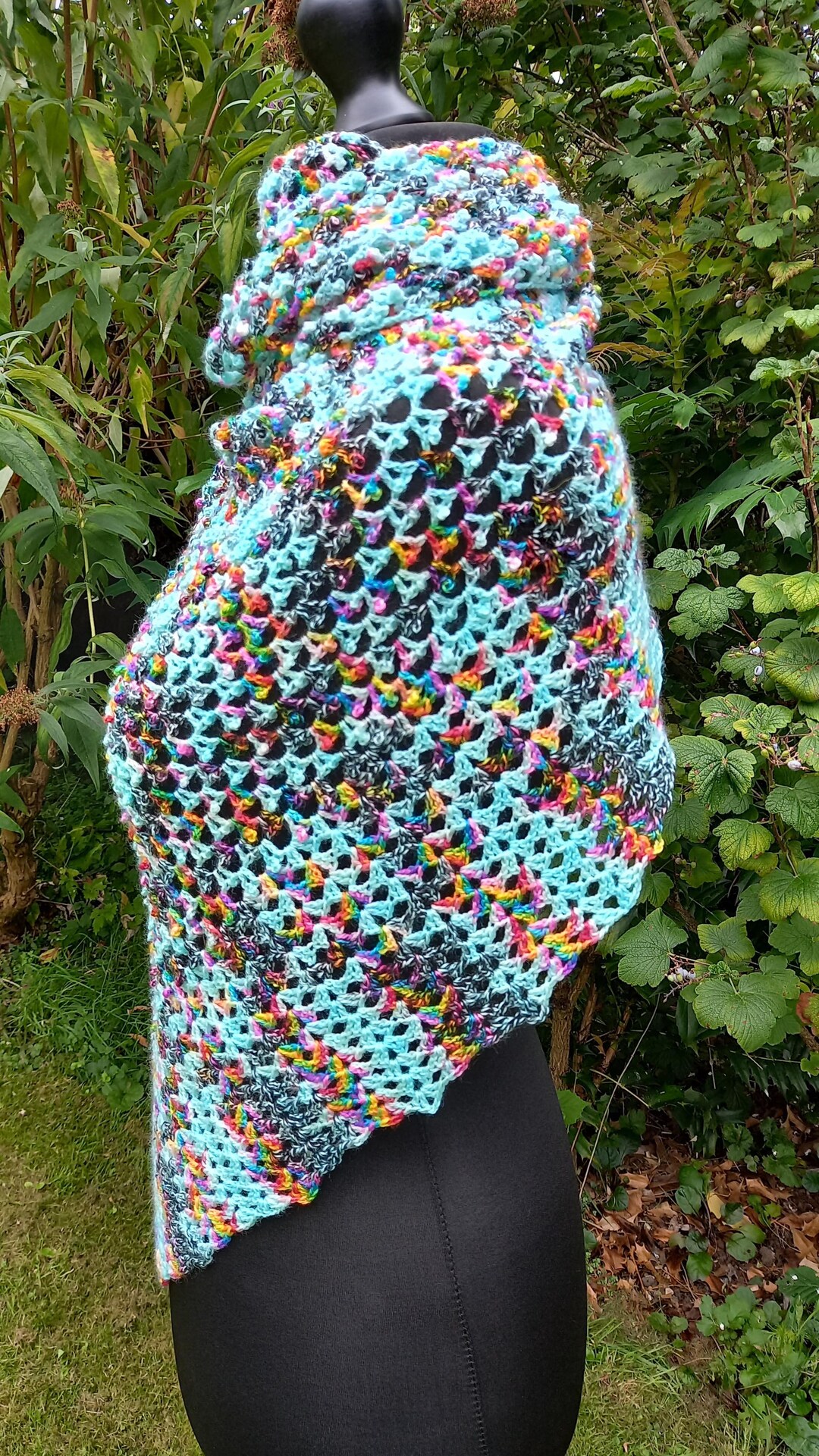 Trellis Crochet Shawl Pattern, Lacy Scarf (PDF Pattern) - Etsy