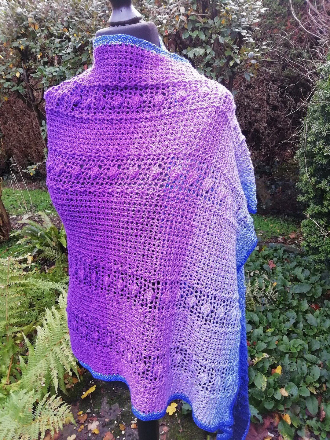 Cockleshell Wrap, Crochet Pattern, Pdf Pattern, Shawl Crochet Pattern ...