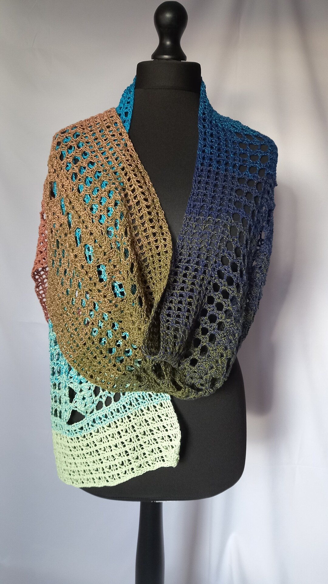 Salted Caramel Wrap, Crochet Pattern, Shawl Pattern, Shoulder Wrap, Pdf ...