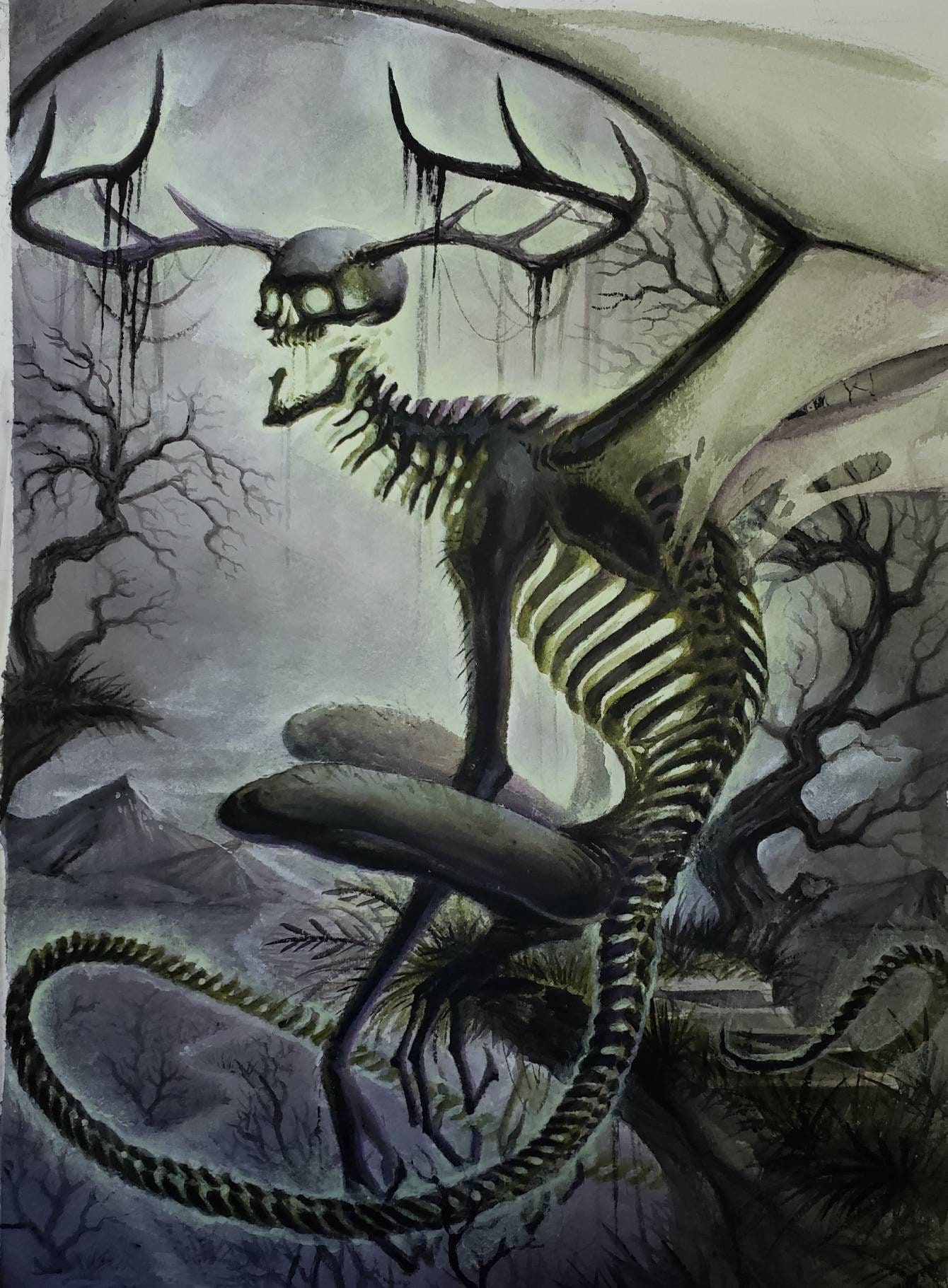 Demon Drawings Artwork