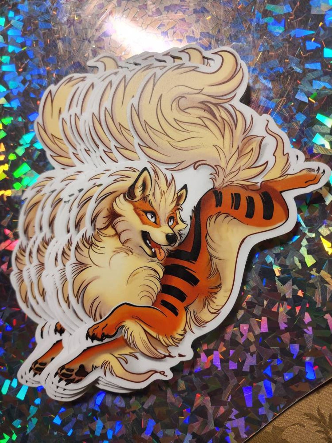 XXL Arcanine Sticker - Etsy