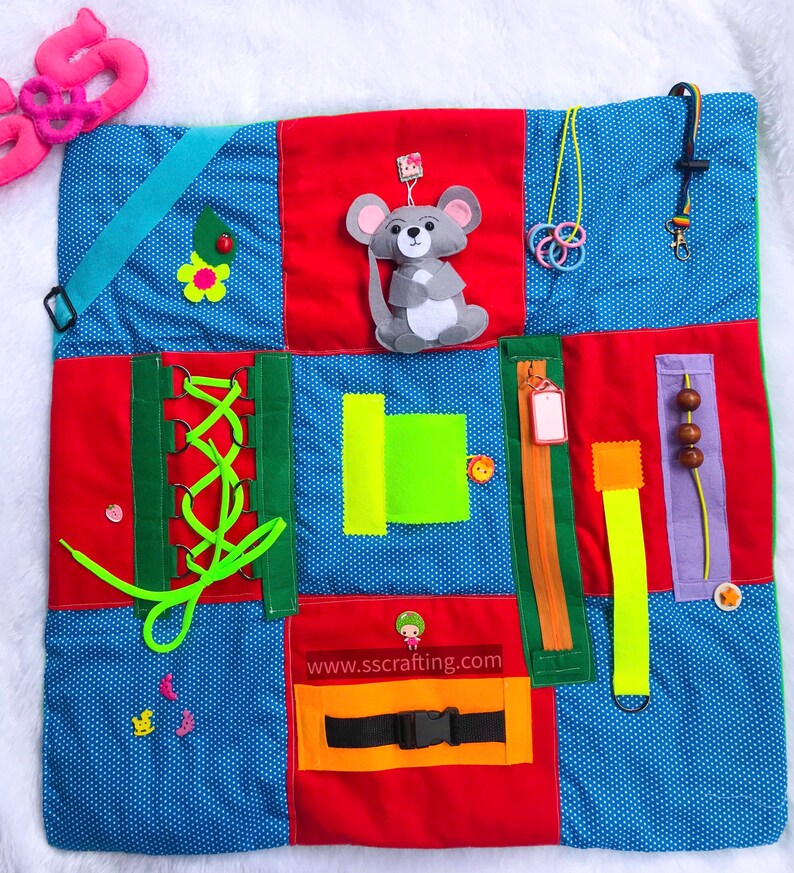 Sensory Blanket, Sensory Board, Kids Sensory Activity, Early Skill ...