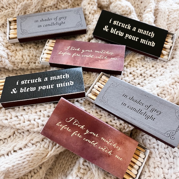 Wooden Matchbox - Etsy