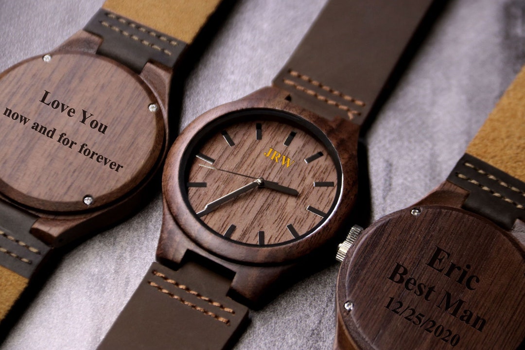 Groomsmen Gifts Personalized Mens Watch Best Man Gift - Etsy