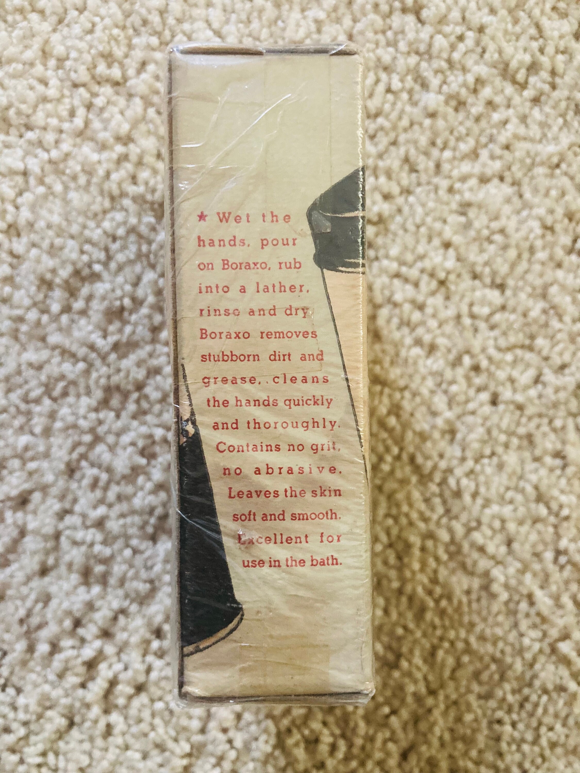 Cardboard Boraxo Box. - Etsy