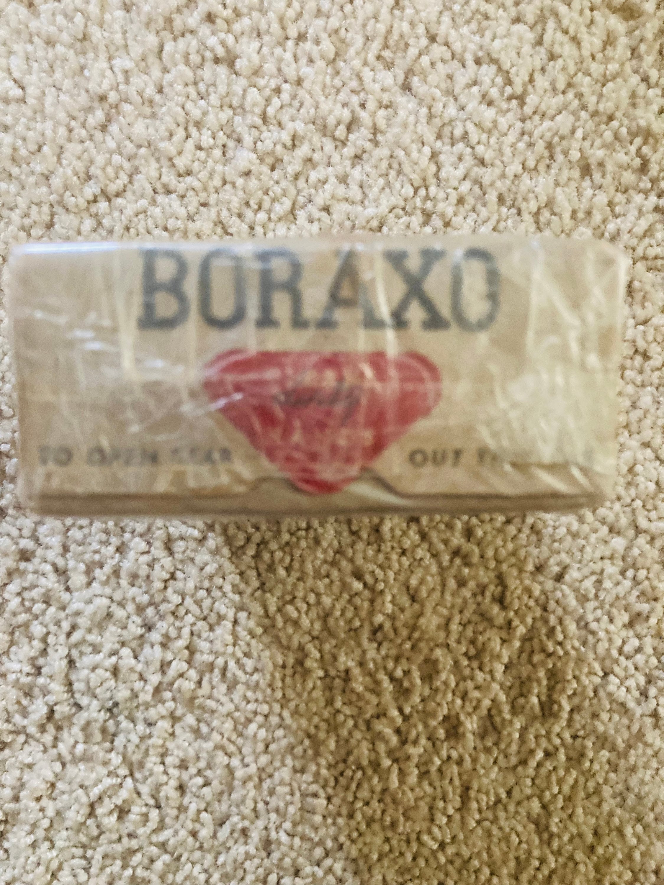 Cardboard Boraxo Box. - Etsy
