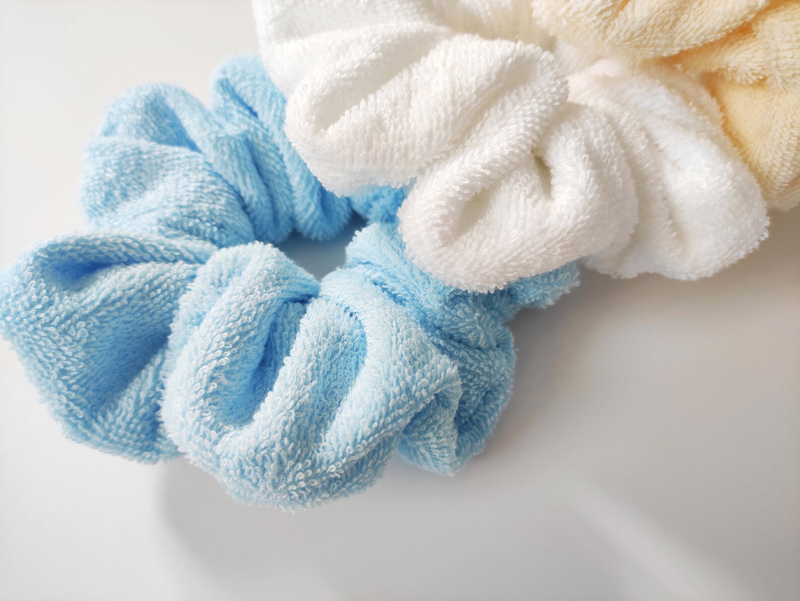 Oversized Towel Scrunchie for Wet Hair Soft Large Terry Cloth - Etsy