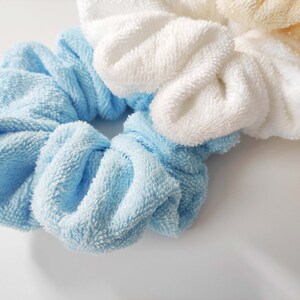 Oversized Towel Scrunchie for Wet Hair, Soft Large Terry Cloth ...