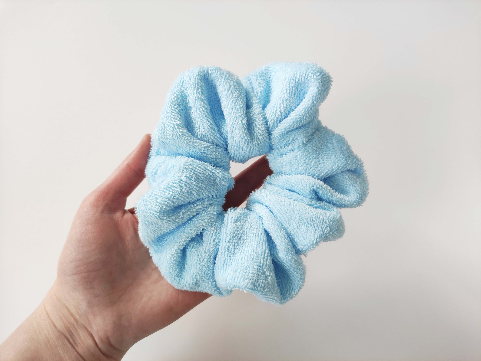 Oversized Towel Scrunchie for Wet Hair Soft Large Terry Cloth - Etsy