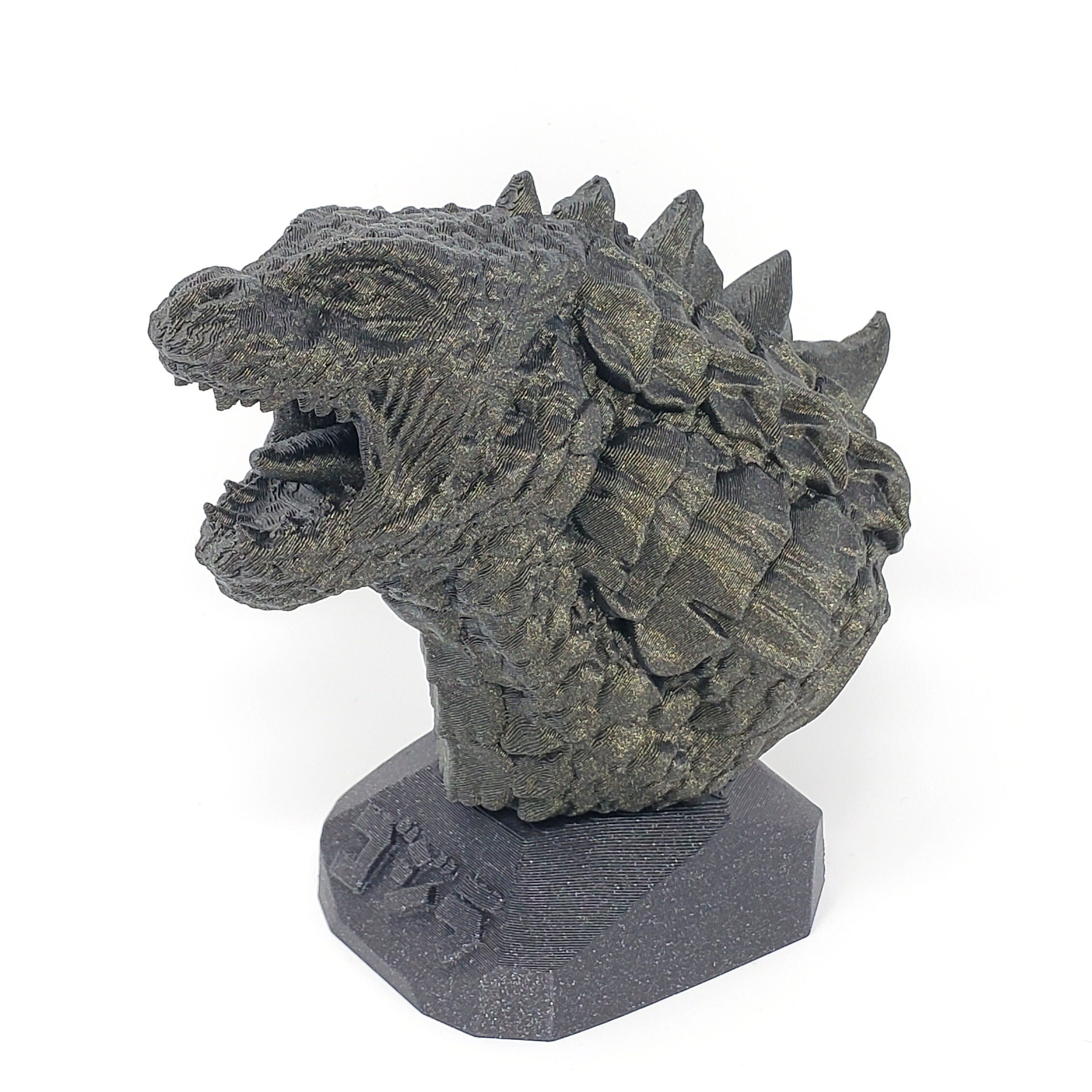 Godzilla Buste Imprimé En 3D Buste Figurine | Fan Art Basé Sur Godzilla ...