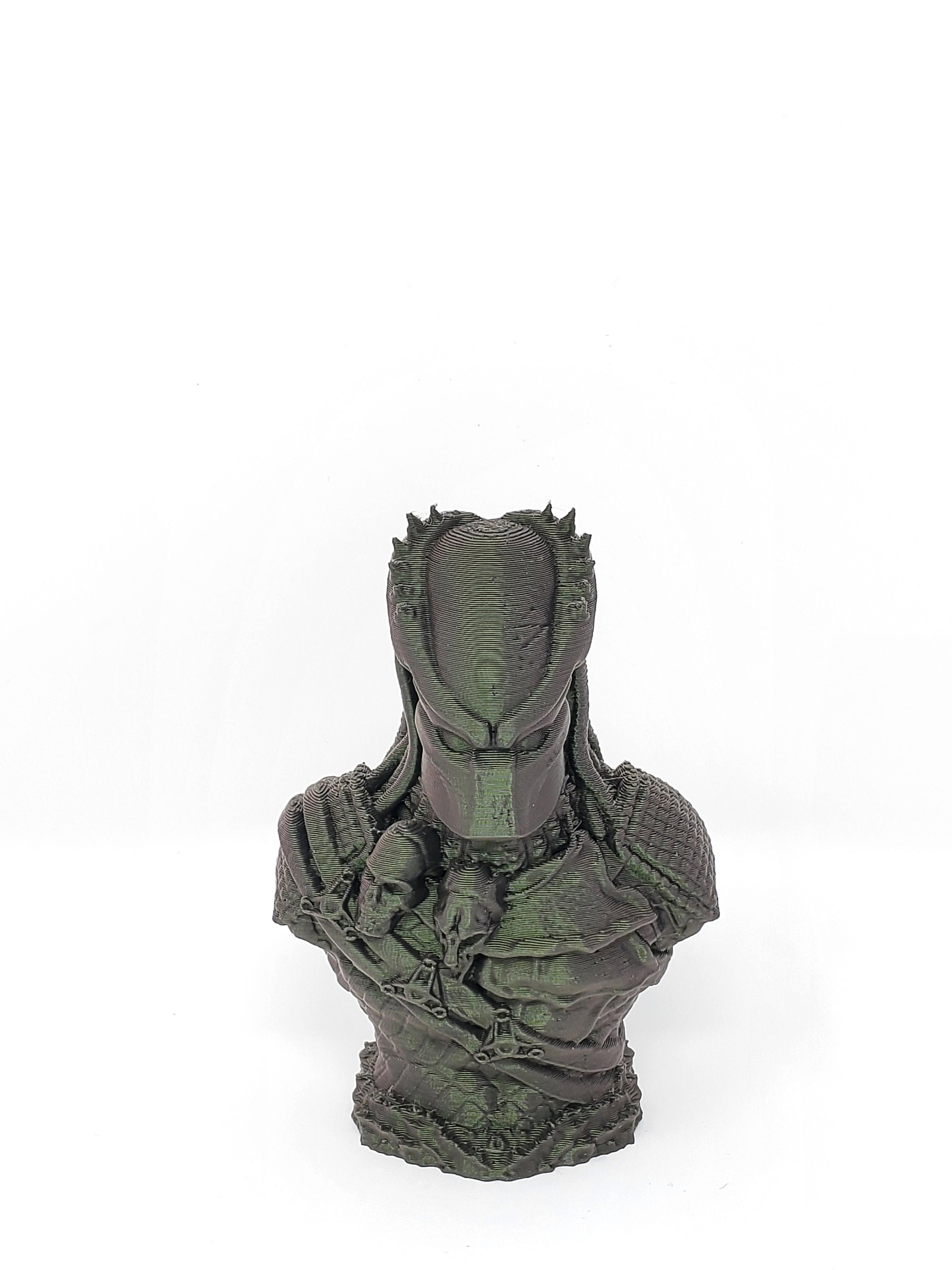 Predator 3D Printed Bust Figurine Fan Art Based on the Predator 2018 - Etsy