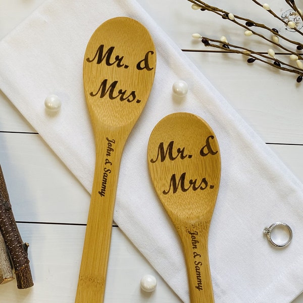Mr Mrs Spoons - Etsy