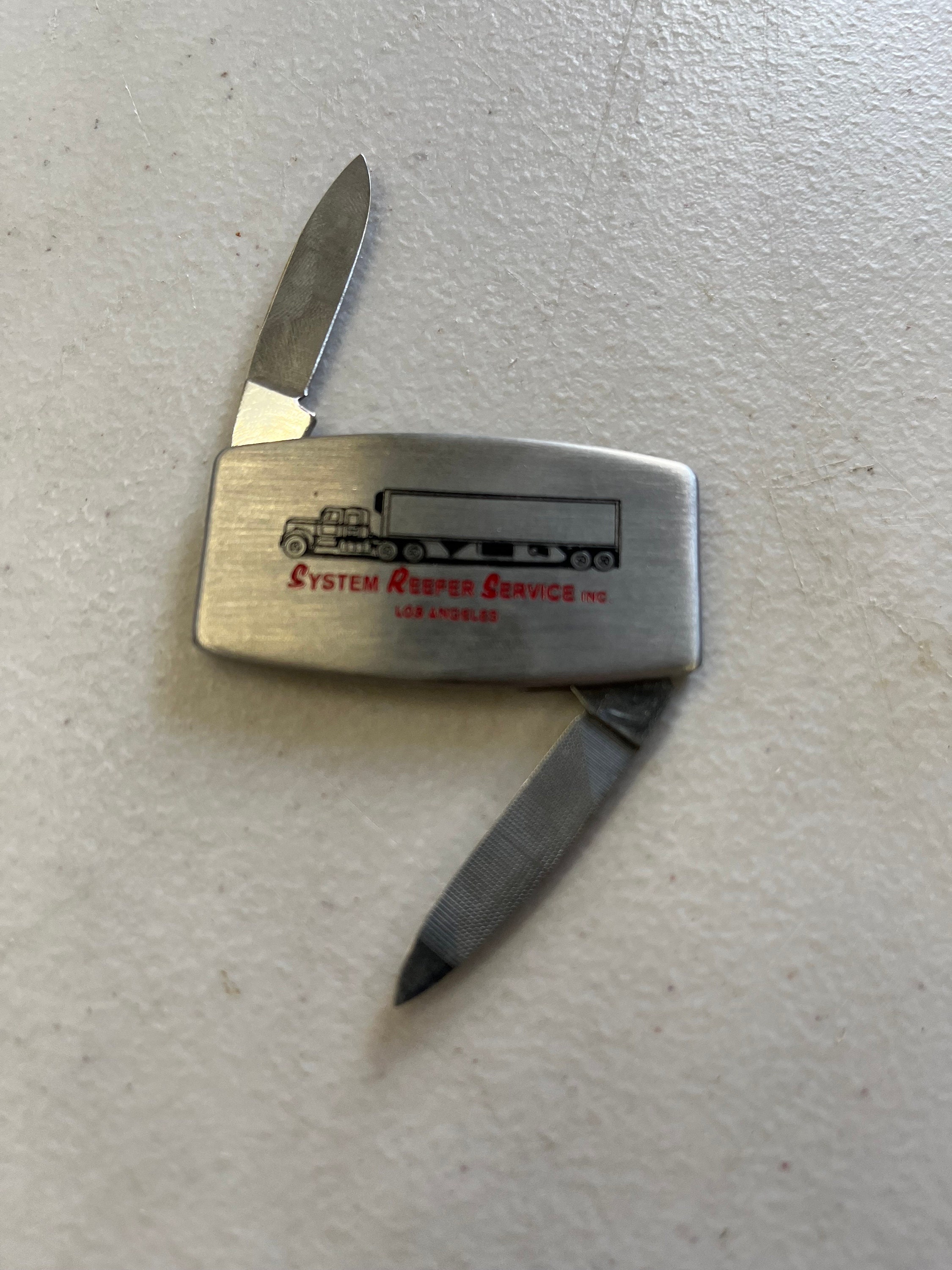 Vintage Zippo Pocket Knife With Small Blade and Nail File - Zippo ...