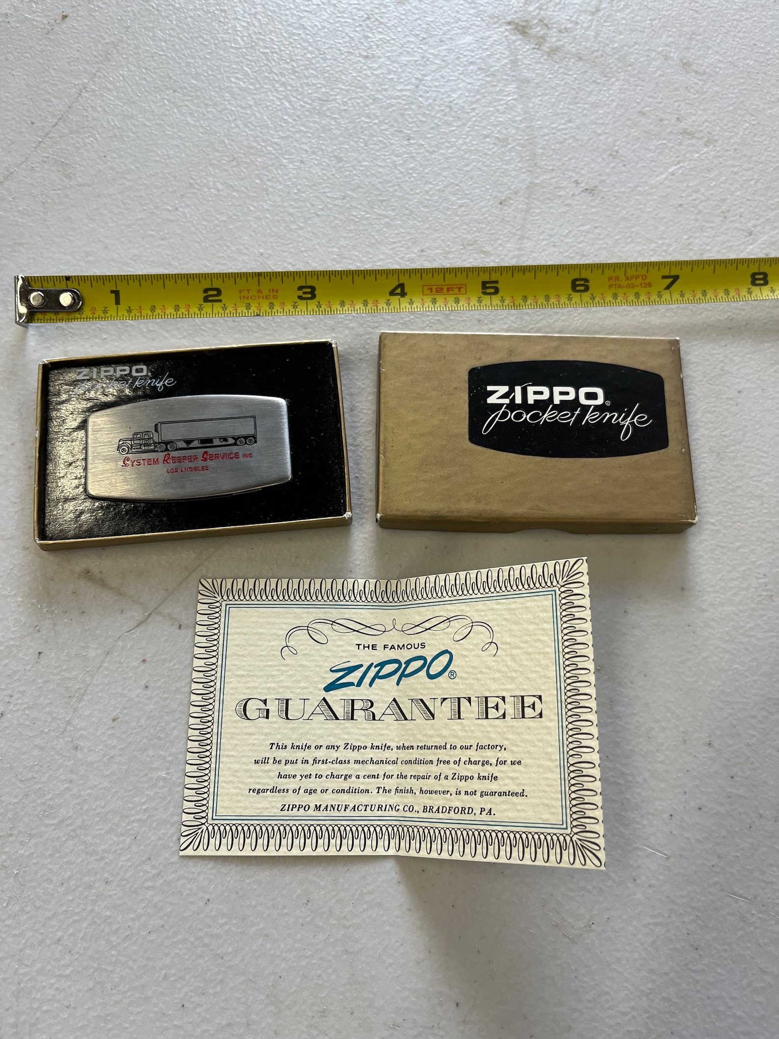 Vintage Zippo Pocket Knife With Small Blade and Nail File - Zippo ...