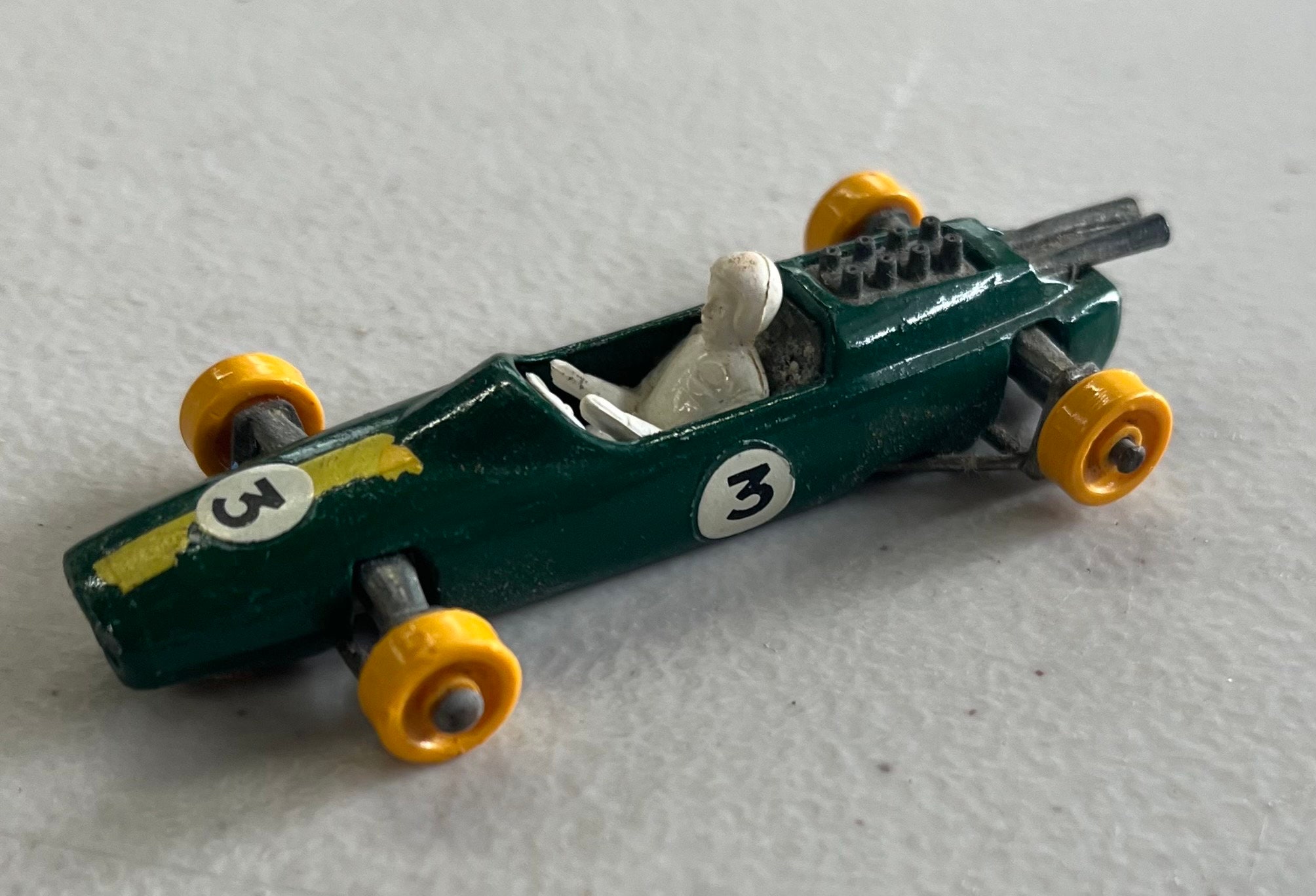 Matchbox 1970s Lotus 3 Race Car With Driver Vintage Die Cast Metal Toy ...
