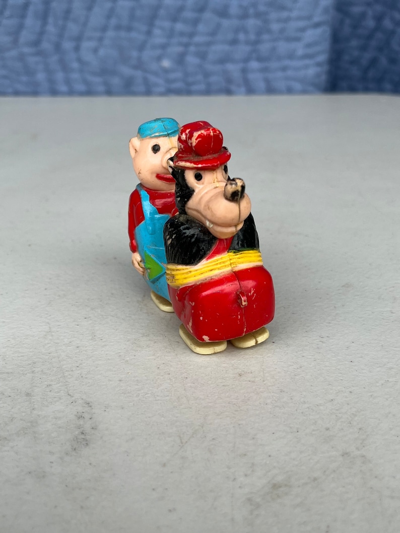 Disney Three Little Pigs & Big Bad Wolf Walker Toy - Etsy