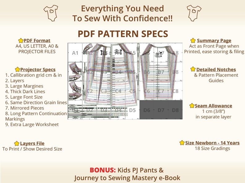 Girls Winter Dress Sewing Pattern PDF | Baby and Kids Holiday Dress ...