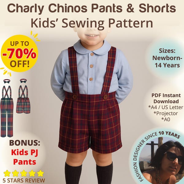 Childrens Uniform Pattern - Etsy