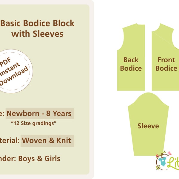 Bodice Block - Etsy