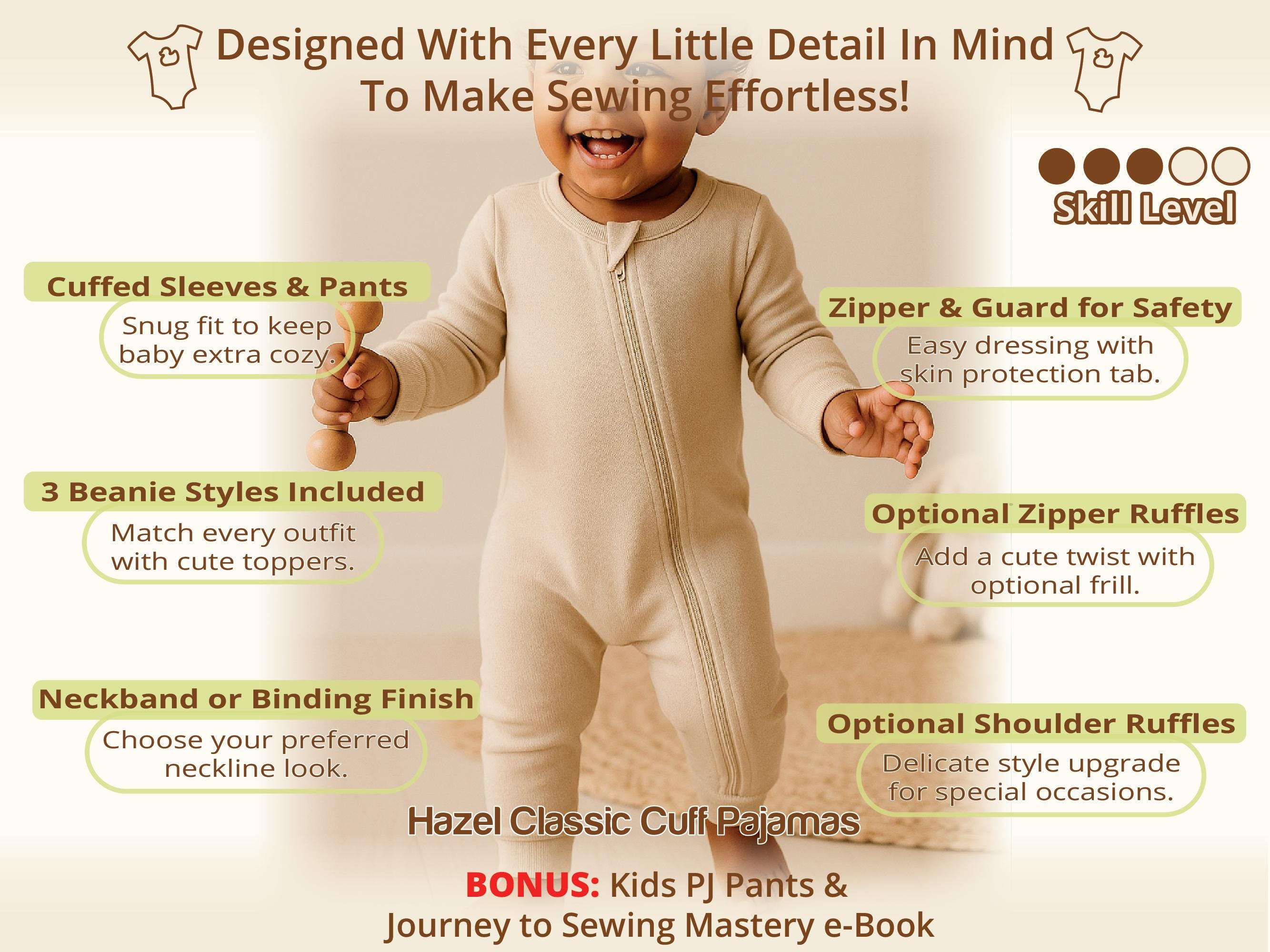 Baby Zipper Sleeper With Zipper Guard Bundle | Foldable Footies ...