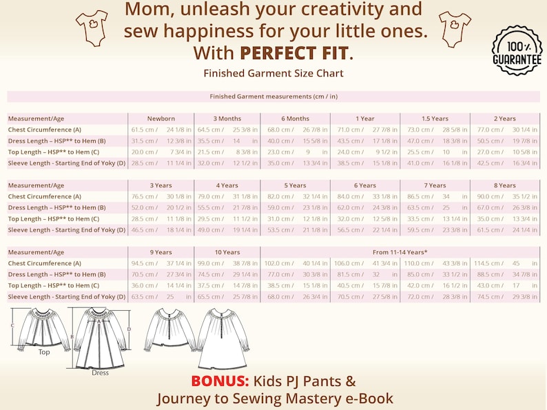 Girls Winter Dress Sewing Pattern PDF | Baby and Kids Holiday Dress ...