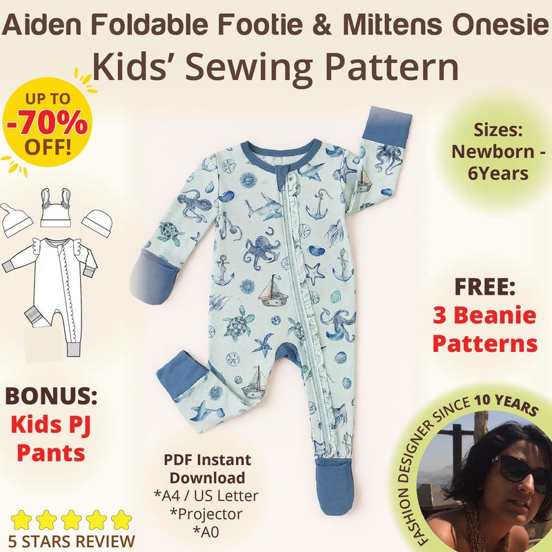 Pajama Romper Newborn - Etsy