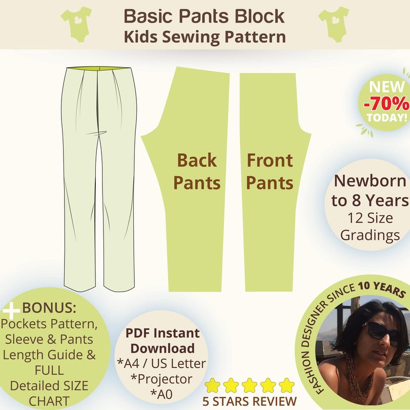 Kids Sewing Pattern - Etsy