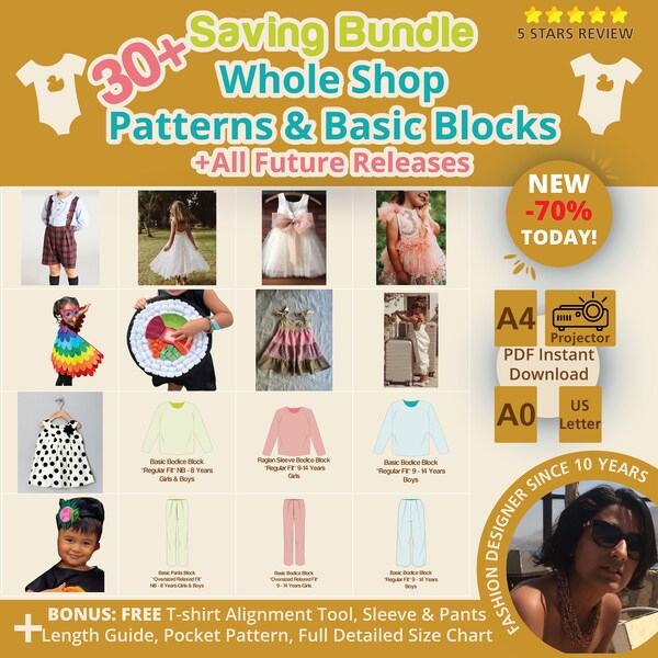 Basic Pattern Block - Etsy