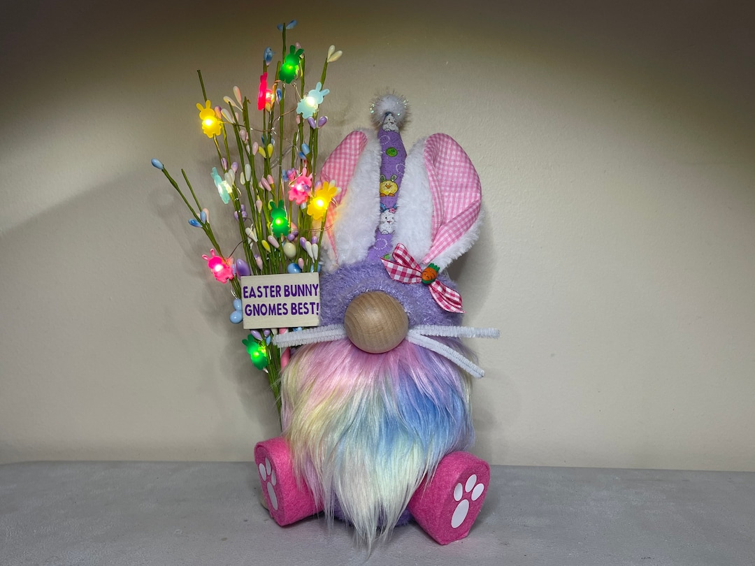 Easter Bunny Gnomes Best Gnome - Etsy