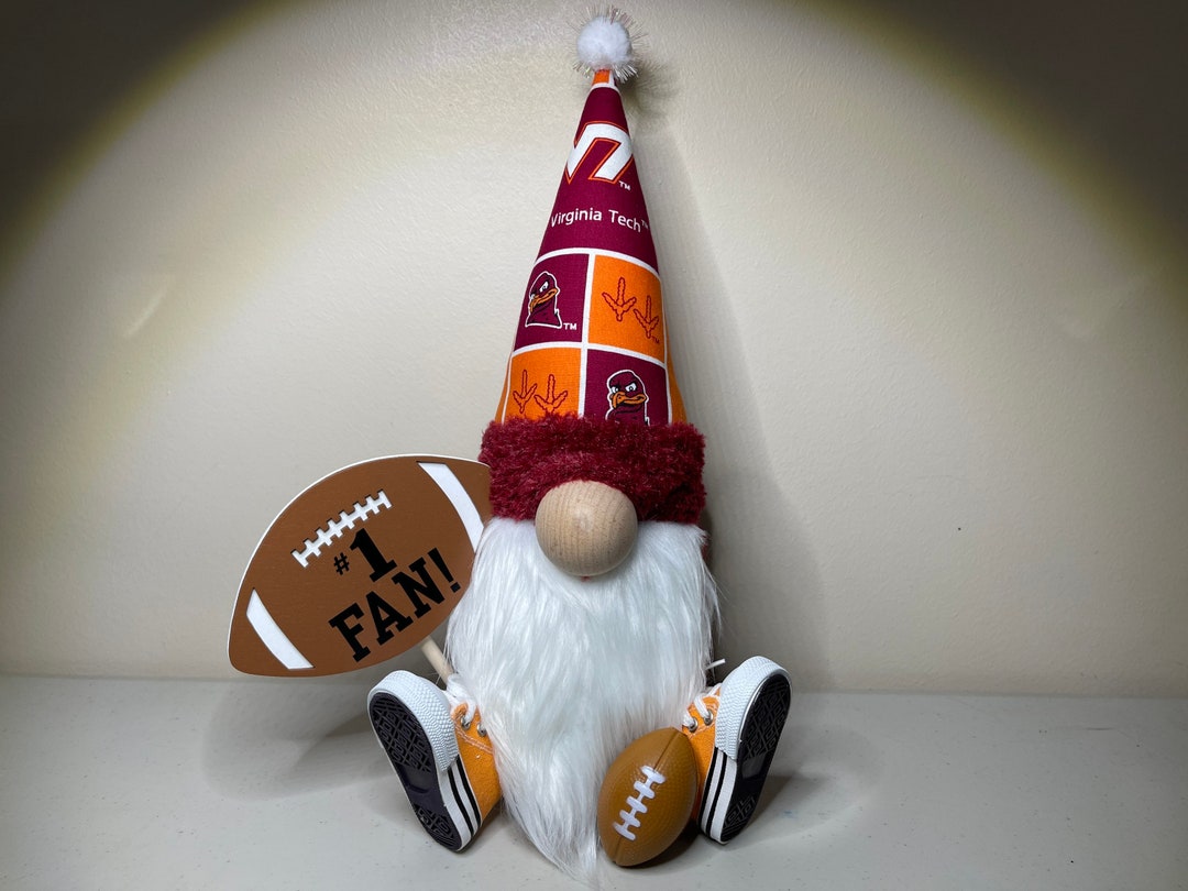 Virginia Tech Gnome - Etsy