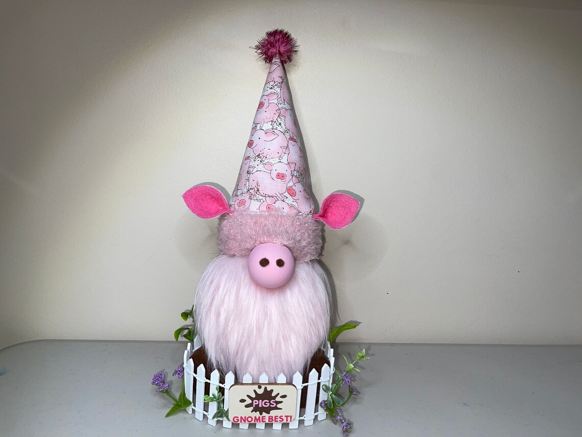 Pig Gnome - Etsy