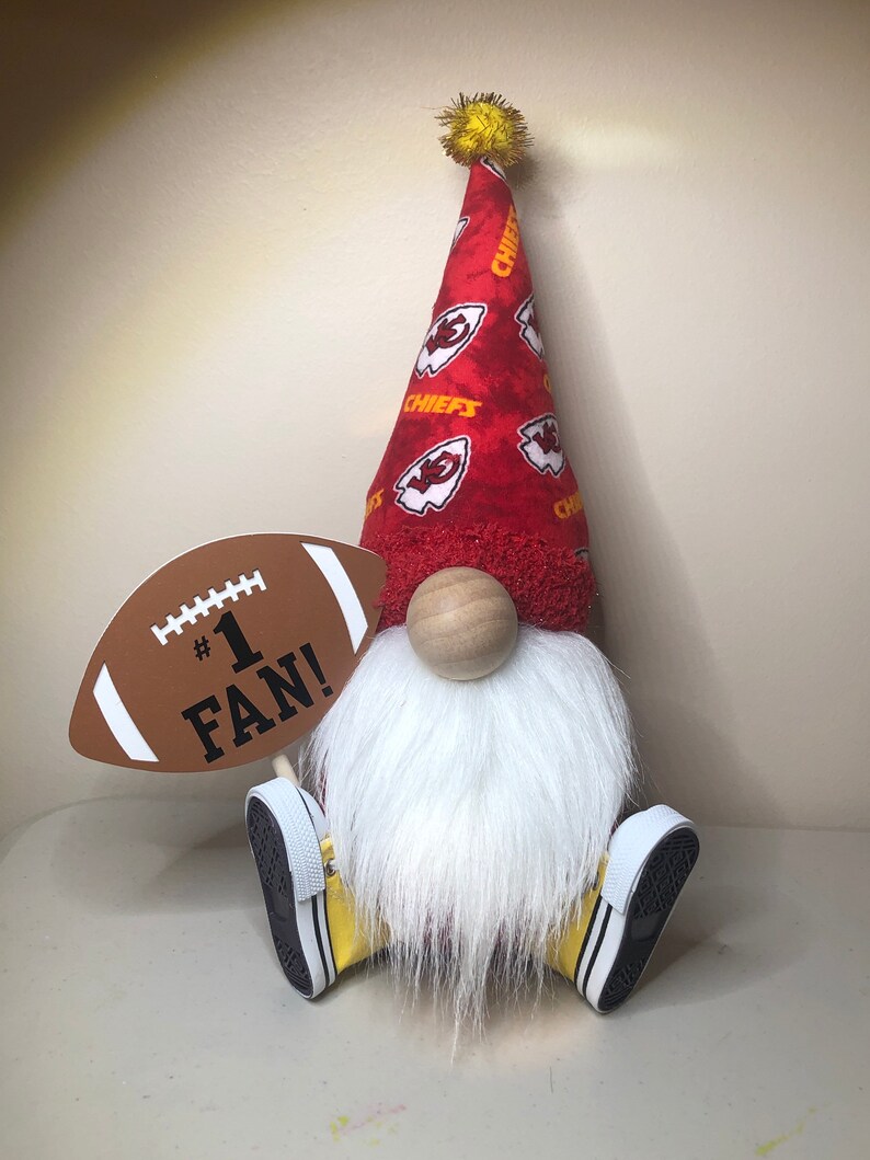 NFL Kansas City Chiefs Gnome | Etsy