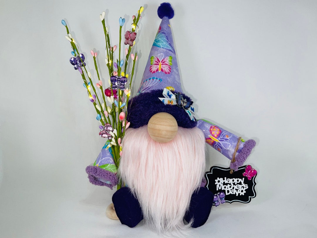 Butterfly Mothers Day Gnome - Etsy