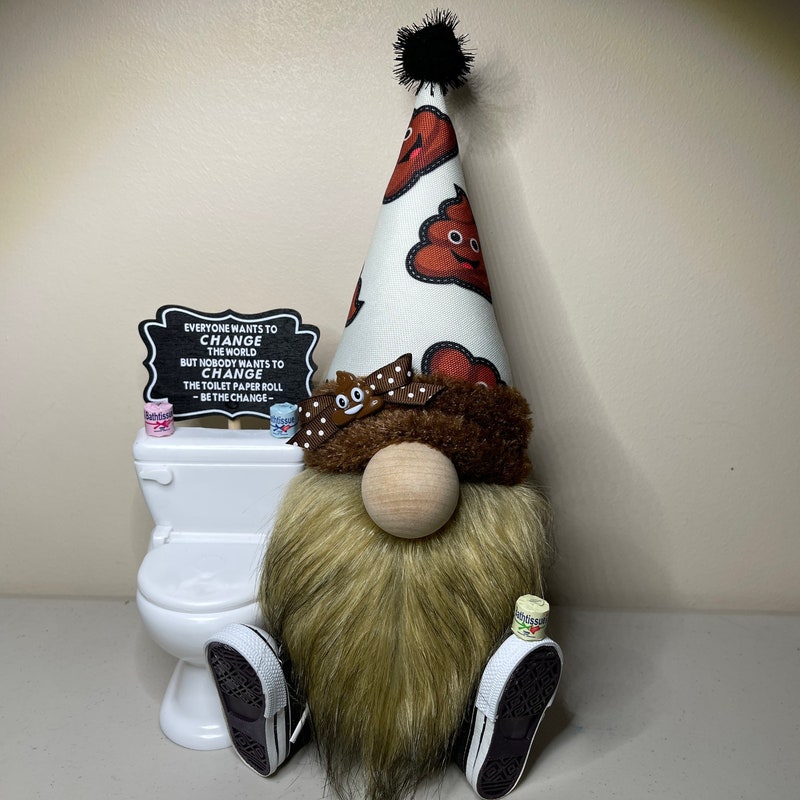 Bathroom Gnome - Etsy
